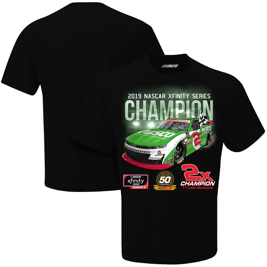 Mens Tyler Reddick Checkered Flag Black 2019 Nascar Xfinity Series