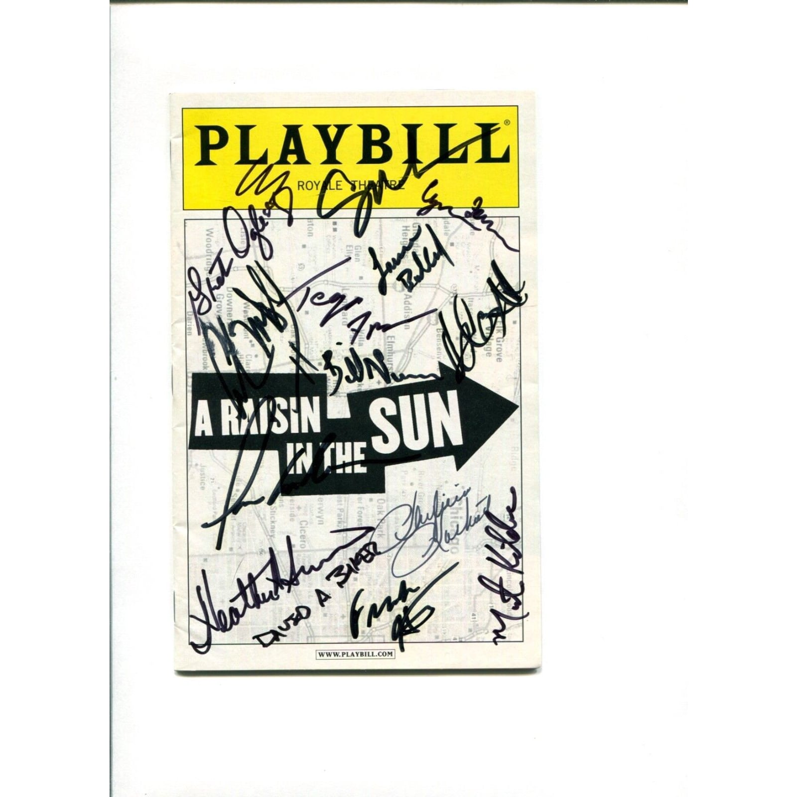 A Raisin In The Sun Playbill