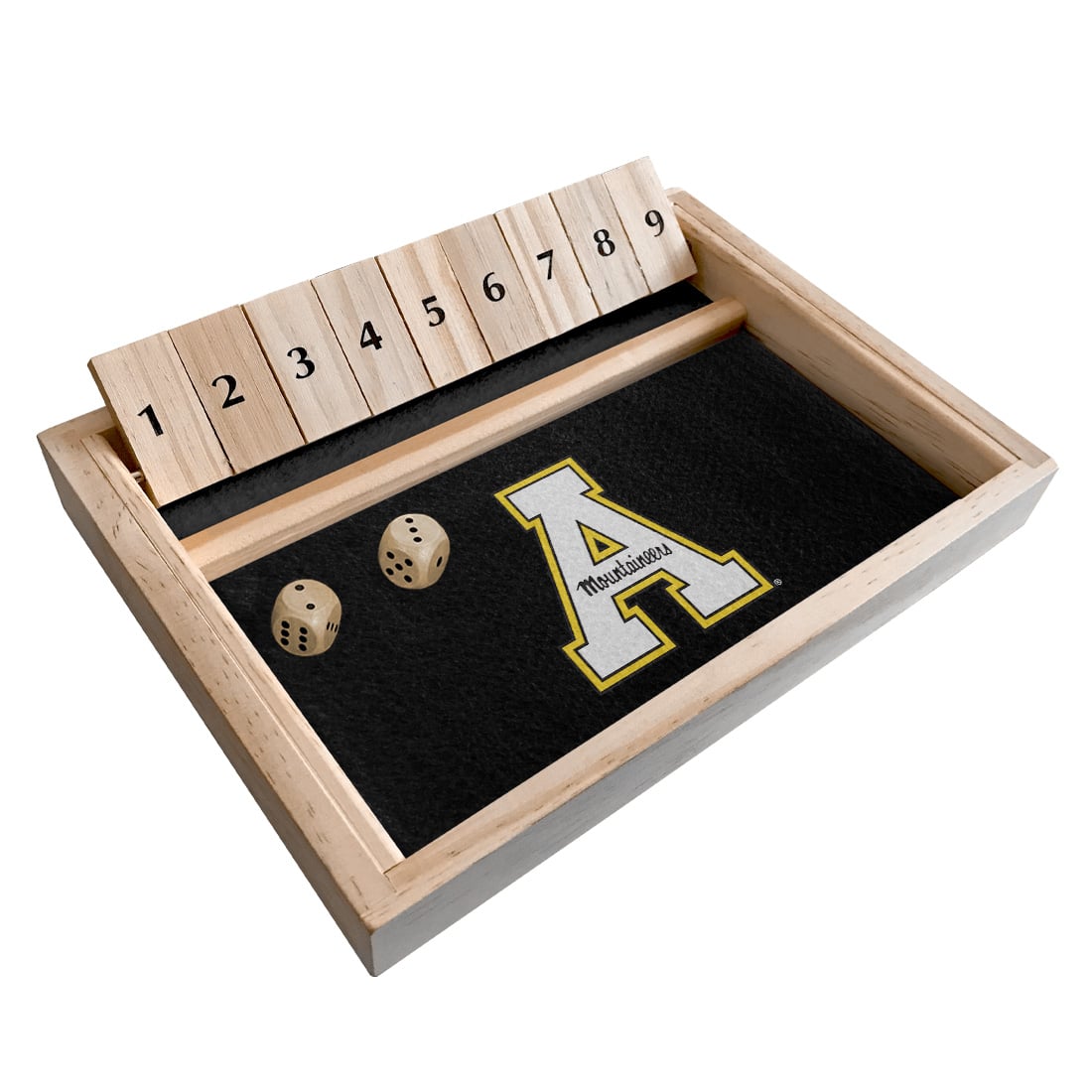 Appalachian State Mountaineers Shut The Box Game
