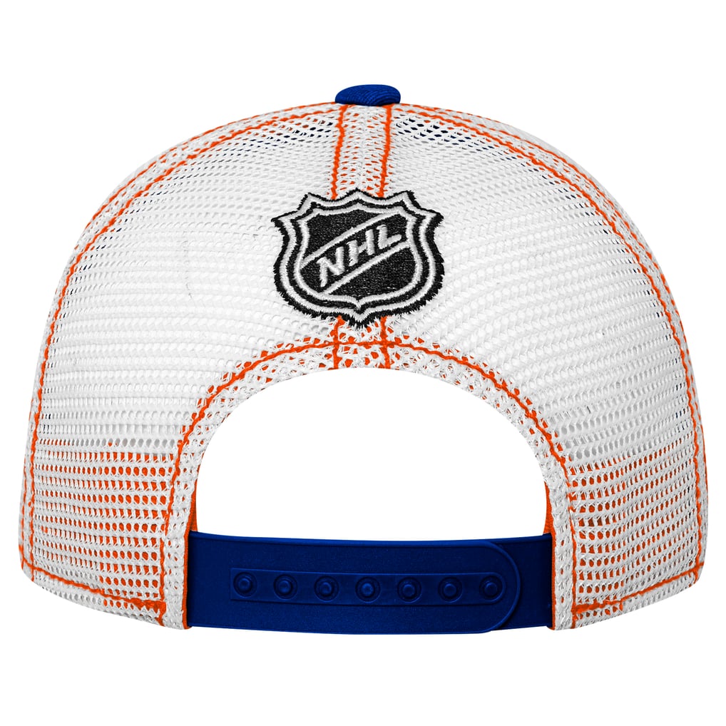 Edmonton Oilers Lock Up Mesh Adjustable Cap - Youth