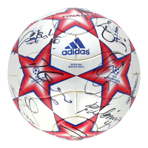 Leo Messi Signed Soccer Ball One Of A Kind Dual Cristiano Ronaldo And