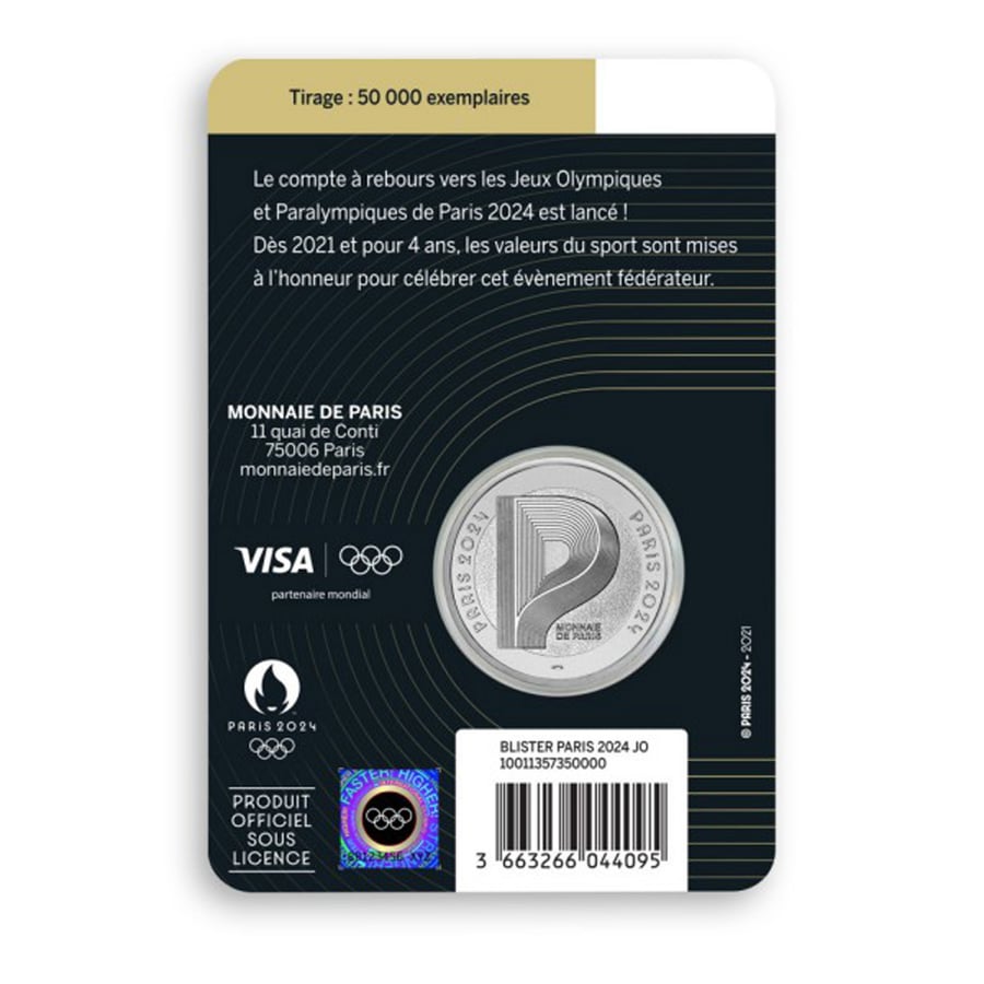 Paris 2024 Olympics Minimedal