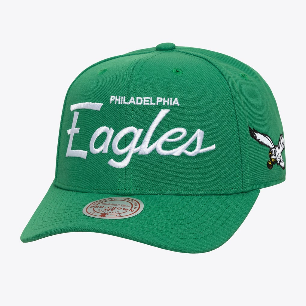 Philadelphia Eagles Kelly Green Head Coach Pro Crown Snapback Hat