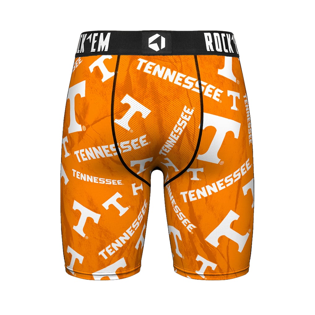 Tennessee Volunteers Rock Em Socks All Over Logo Boxer Briefs - Orange