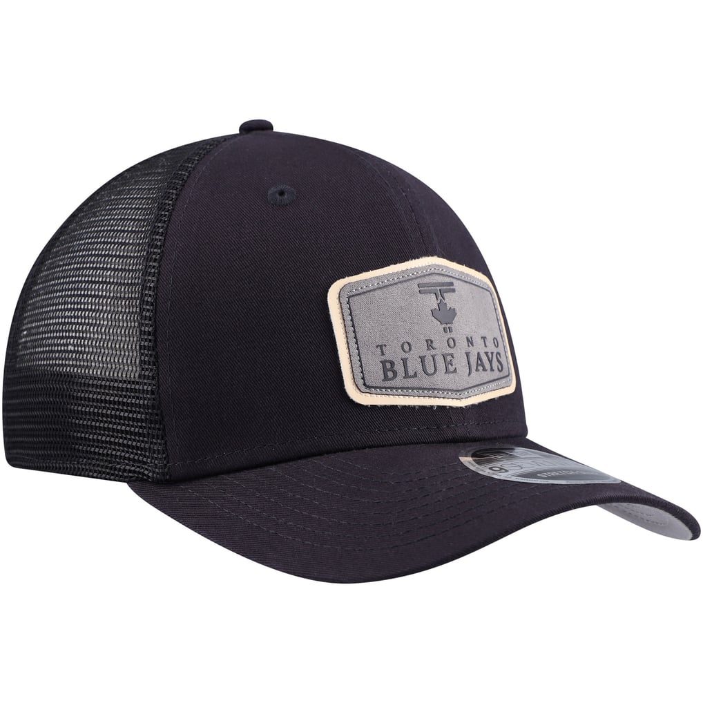 Men's New Era Navy Toronto Blue Jays Labeled 9SEVENTY Stretch-Snap Hat