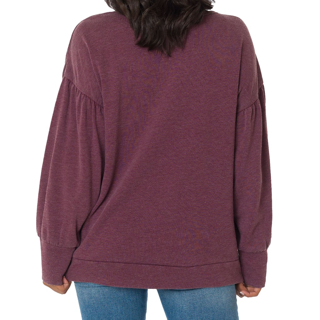 Women's Maroon Virginia Tech Hokies Brooklyn Pullover Sweatshirt