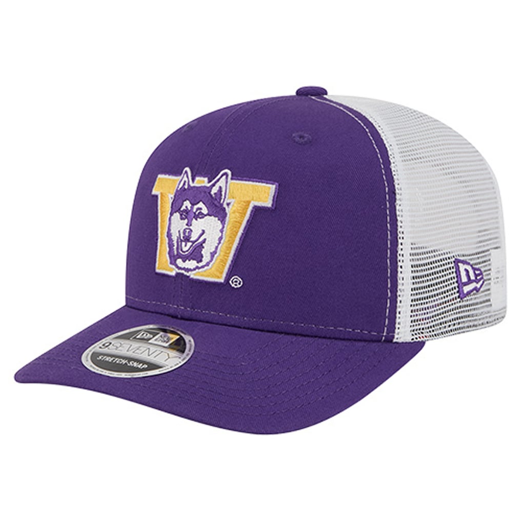 Washington Huskies New Era Team 9SEVENTY COOLERA Trucker Adjustable Hat ...